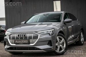 Grey Audi E-Tron 2020 in Tukums, with an engine capacity of 0.00 L and mileage of 112 thousand km for 23990 €, photo 4 on AUTOMOTO.COM.LV