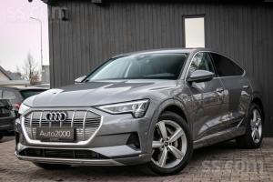 Grey Audi E-Tron 2020 in Tukums, with an engine capacity of 0.00 L and mileage of 112 thousand km for 23990 €, photo 5 on AUTOMOTO.COM.LV