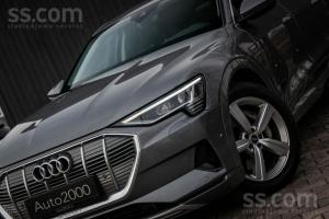 Grey Audi E-Tron 2020 in Tukums, with an engine capacity of 0.00 L and mileage of 112 thousand km for 23990 €, photo 11 on AUTOMOTO.COM.LV