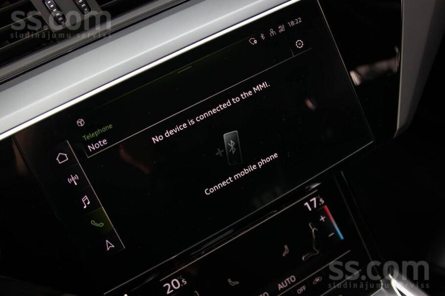 Grey Audi E-Tron 2020 in Tukums, with an engine capacity of 0.00 L and mileage of 112 thousand km for 23990 €, photo 36 on AUTOMOTO.COM.LV