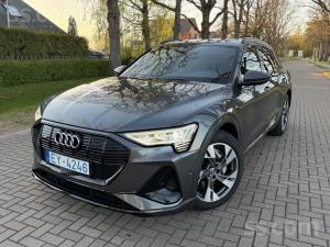 Grey Audi E-Tron 2020 in Valmiera, with an engine capacity of 0.00 L and mileage of 0 thousand km for 22900 €, photo  on AUTOMOTO.COM.LV