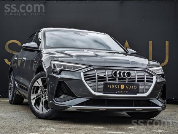 Pelēks Audi E-Tron 2020 Tukums, ar dzinēja tilpumu 0.00 L un nobraukumu 130 tūkst. km par 25990 €, foto 1 vietnē AUTOMOTO.COM.LV