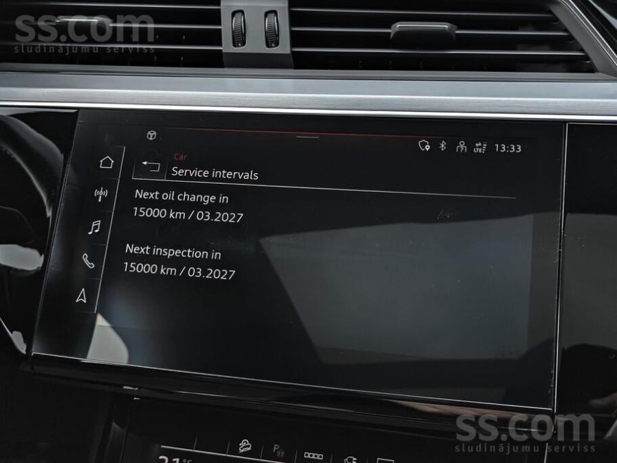 Pelēks Audi E-Tron 2020 Tukums, ar dzinēja tilpumu 0.00 L un nobraukumu 130 tūkst. km par 25990 €, foto 18 vietnē AUTOMOTO.COM.LV