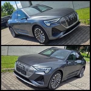 Pelēks Audi E-Tron 2020 Viljandi, ar dzinēja tilpumu 0.00 L un nobraukumu 78 tūkst. km par 34999 €, foto 22 vietnē AUTOMOTO.COM.LV