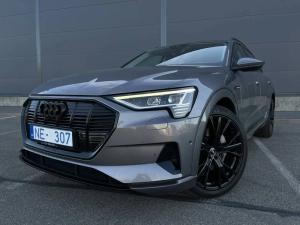 Grey Audi E-Tron 2020 in Riga, with an engine capacity of 0.00 L and mileage of 0 thousand km for 24900 €, photo  on AUTOMOTO.COM.LV