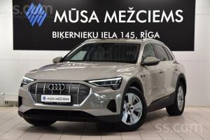 Grey Audi E-Tron 2020 in Riga, with an engine capacity of 0.00 L and mileage of 97 thousand km for 28990 €, photo  on AUTOMOTO.COM.LV