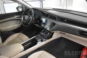 Grey Audi E-Tron 2020 in Riga, with an engine capacity of 0.00 L and mileage of 97 thousand km for 28990 €, photo 15 on AUTOMOTO.COM.LV