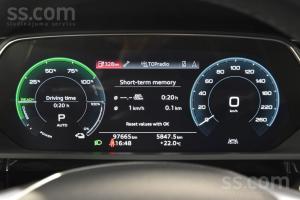 Grey Audi E-Tron 2020 in Riga, with an engine capacity of 0.00 L and mileage of 97 thousand km for 28990 €, photo 30 on AUTOMOTO.COM.LV