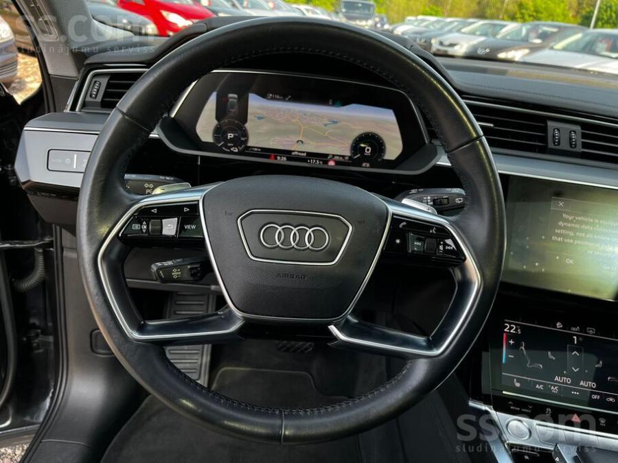 Grey Audi E-Tron 2020 in Valmiera, with an engine capacity of 0.00 L and mileage of 0 thousand km for 20500 €, photo 15 on AUTOMOTO.COM.LV