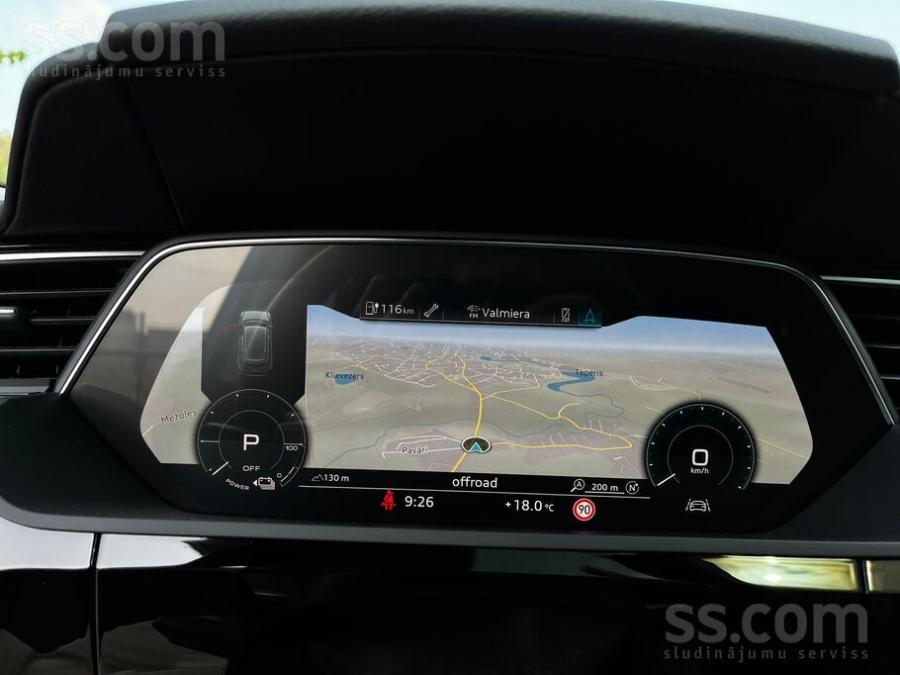Grey Audi E-Tron 2020 in Valmiera, with an engine capacity of 0.00 L and mileage of 0 thousand km for 20500 €, photo 17 on AUTOMOTO.COM.LV