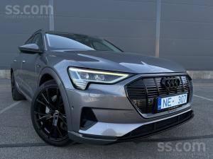 Grey Audi E-Tron 2020 in Riga, with an engine capacity of 0.00 L and mileage of 156 thousand km for 24900 €, photo 1 on AUTOMOTO.COM.LV