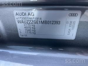 Pelēks Audi E-Tron 2020 Rīga, ar dzinēja tilpumu 0.00 L un nobraukumu 156 tūkst. km par 24900 €, foto 24 vietnē AUTOMOTO.COM.LV