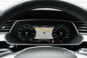 Grey Audi E-Tron 2020 in Riga, with an engine capacity of 0.00 L and mileage of 76 thousand km for 34650 €, photo 18 on AUTOMOTO.COM.LV