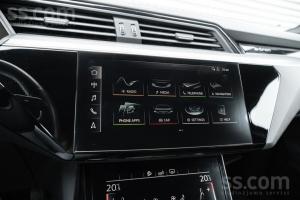 Grey Audi E-Tron 2020 in Riga, with an engine capacity of 0.00 L and mileage of 76 thousand km for 34650 €, photo 22 on AUTOMOTO.COM.LV