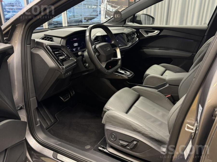 Grey Audi E-Tron 2021 in Riga, with an engine capacity of 0.00 L and mileage of 89 thousand km for 29990 €, photo 10 on AUTOMOTO.COM.LV
