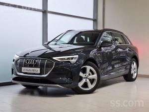 Grey Audi E-Tron 2021 in Riga, with an engine capacity of 0.00 L and mileage of 15 thousand km for 28900 €, photo  on AUTOMOTO.COM.LV