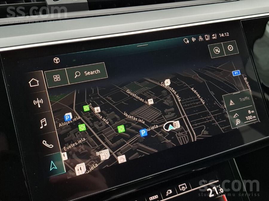 Серый Ауди E-Tron 2021 в Рига, объемом двигателя 0.00 л и пробегом 15 тыс. км за 28900 €, фото 14 на AUTOMOTO.COM.LV