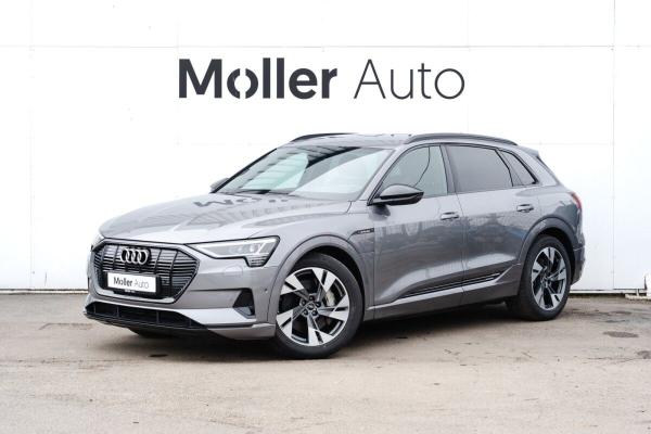 Pelēks Audi E-Tron 2021 Rīga, ar dzinēja tilpumu 0.00 L un nobraukumu 73 tūkst. km par 33900 €, foto  vietnē AUTOMOTO.COM.LV