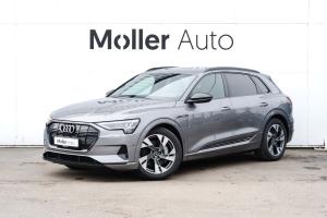 Pelēks Audi E-Tron 2021 Rīga, ar dzinēja tilpumu 0.00 L un nobraukumu 73 tūkst. km par 33900 €, foto  vietnē AUTOMOTO.COM.LV