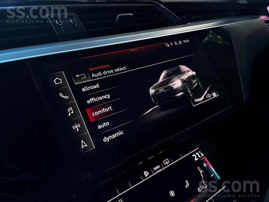 Grey Audi E-Tron 2021 in Jelgava, with an engine capacity of 0.00 L and mileage of 166 thousand km for 23500 €, photo 19 on AUTOMOTO.COM.LV