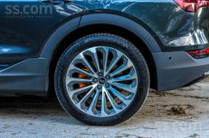 Grey Audi E-Tron 2021 in Jelgava, with an engine capacity of 0.00 L and mileage of 166 thousand km for 23500 €, photo 30 on AUTOMOTO.COM.LV