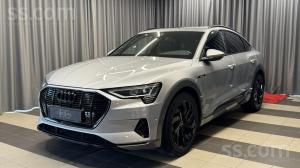 Grey Audi E-Tron 2021 in Riga, with an engine capacity of 0.00 L and mileage of 87 thousand km for 27990 €, photo  on AUTOMOTO.COM.LV