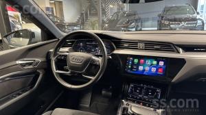 Grey Audi E-Tron 2021 in Riga, with an engine capacity of 0.00 L and mileage of 87 thousand km for 27990 €, photo 17 on AUTOMOTO.COM.LV