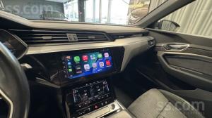 Grey Audi E-Tron 2021 in Riga, with an engine capacity of 0.00 L and mileage of 87 thousand km for 27990 €, photo 26 on AUTOMOTO.COM.LV