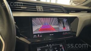 Grey Audi E-Tron 2021 in Riga, with an engine capacity of 0.00 L and mileage of 87 thousand km for 27990 €, photo 27 on AUTOMOTO.COM.LV