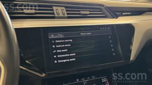 Grey Audi E-Tron 2021 in Riga, with an engine capacity of 0.00 L and mileage of 87 thousand km for 27990 €, photo 28 on AUTOMOTO.COM.LV