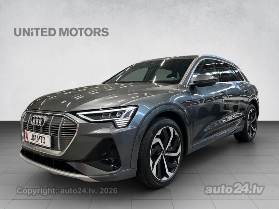 Grey Audi E-Tron 2021 in Tallinn, with an engine capacity of 0.00 L and mileage of 43 thousand km for 33400 €, photo 1 on AUTOMOTO.COM.LV