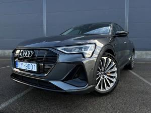 Pelēks Audi E-Tron 2021 Rīga, ar dzinēja tilpumu 0.00 L un nobraukumu 141 tūkst. km par 27990 €, foto  vietnē AUTOMOTO.COM.LV