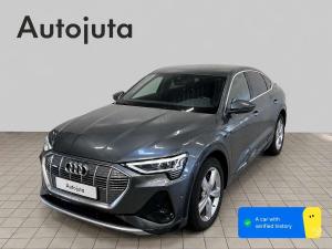 Grey Audi E-Tron 2021 in Kaunas, with an engine capacity of 0.00 L and mileage of 93 thousand km for 23500 €, photo  on AUTOMOTO.COM.LV