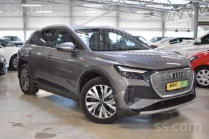 Grey Audi E-Tron 2021 in Riga, with an engine capacity of 0.00 L and mileage of 87 thousand km for 29900 €, photo  on AUTOMOTO.COM.LV