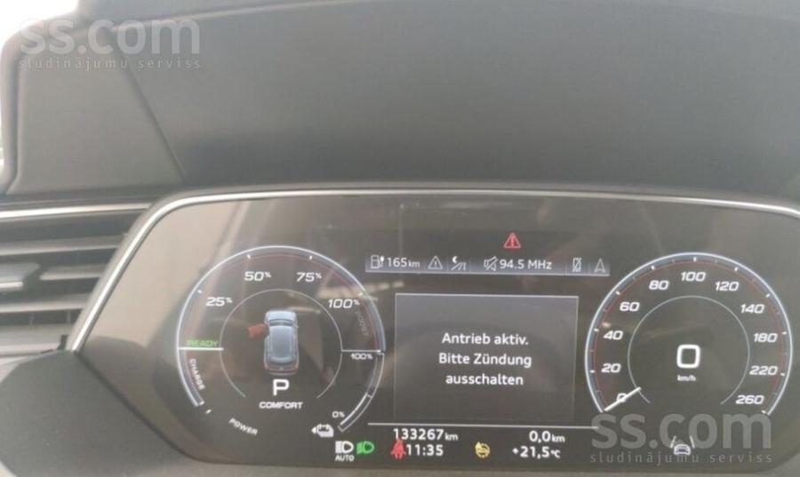 Grey Audi E-Tron 2021 in Riga, with an engine capacity of 0.00 L and mileage of 133 thousand km for 30555 €, photo 7 on AUTOMOTO.COM.LV