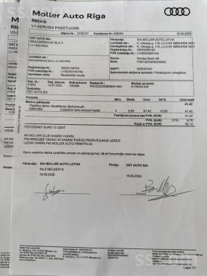 Grey Audi E-Tron 2021 in Riga, with an engine capacity of 0.00 L and mileage of 125 thousand km for 24777 €, photo 24 on AUTOMOTO.COM.LV