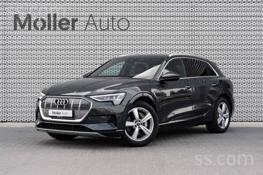 Pelēks Audi E-Tron 2022 Rīga, ar dzinēja tilpumu 0.00 L un nobraukumu 24 tūkst. km par 26000 €, foto 1 vietnē AUTOMOTO.COM.LV