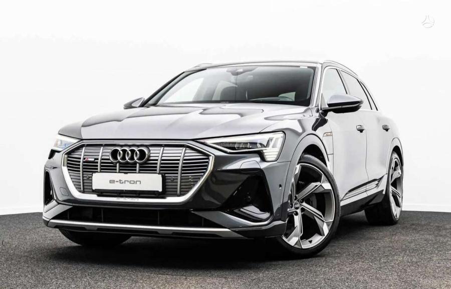 Pelēks Audi E-Tron 2022 Viļņa, ar dzinēja tilpumu 0.00 L un nobraukumu 106 tūkst. km par 31900 €, foto 1 vietnē AUTOMOTO.COM.LV