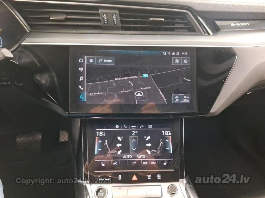Grey Audi E-Tron 2022 in Tartu, with an engine capacity of 0.00 L and mileage of 176 thousand km for 29900 €, photo 8 on AUTOMOTO.COM.LV