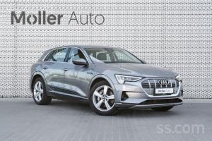 Grey Audi E-Tron 2022 in Riga, with an engine capacity of 0.00 L and mileage of 60 thousand km for 35600 €, photo 3 on AUTOMOTO.COM.LV