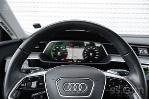 Grey Audi E-Tron 2022 in Riga, with an engine capacity of 0.00 L and mileage of 60 thousand km for 35600 €, photo 17 on AUTOMOTO.COM.LV