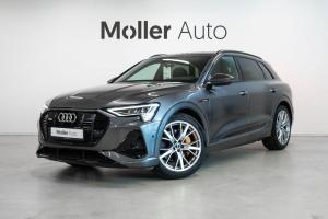 Grey Audi E-Tron 2022 in Vilnius, with an engine capacity of 0.00 L and mileage of 60 thousand km for 33900 €, photo 6 on AUTOMOTO.COM.LV