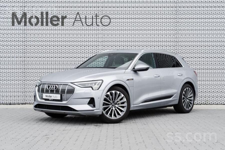 Pelēks Audi E-Tron 2022 Rīga, ar dzinēja tilpumu 0.00 L un nobraukumu 63 tūkst. km par 33350 €, foto 1 vietnē AUTOMOTO.COM.LV