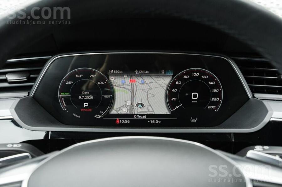 Pelēks Audi E-Tron 2022 Rīga, ar dzinēja tilpumu 0.00 L un nobraukumu 63 tūkst. km par 33350 €, foto 14 vietnē AUTOMOTO.COM.LV