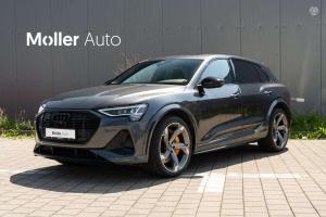 Pelēks Audi E-Tron 2022 Viļņa, ar dzinēja tilpumu 0.10 L un nobraukumu 70 tūkst. km par 42750 €, foto  vietnē AUTOMOTO.COM.LV