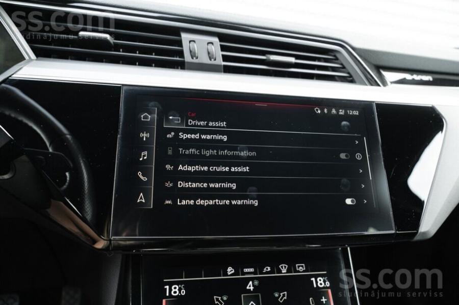 Pelēks Audi E-Tron 2022 Rīga, ar dzinēja tilpumu 0.00 L un nobraukumu 61 tūkst. km par 43200 €, foto 27 vietnē AUTOMOTO.COM.LV
