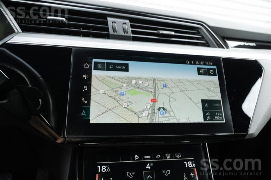 Pelēks Audi E-Tron 2022 Rīga, ar dzinēja tilpumu 0.00 L un nobraukumu 61 tūkst. km par 43200 €, foto 30 vietnē AUTOMOTO.COM.LV