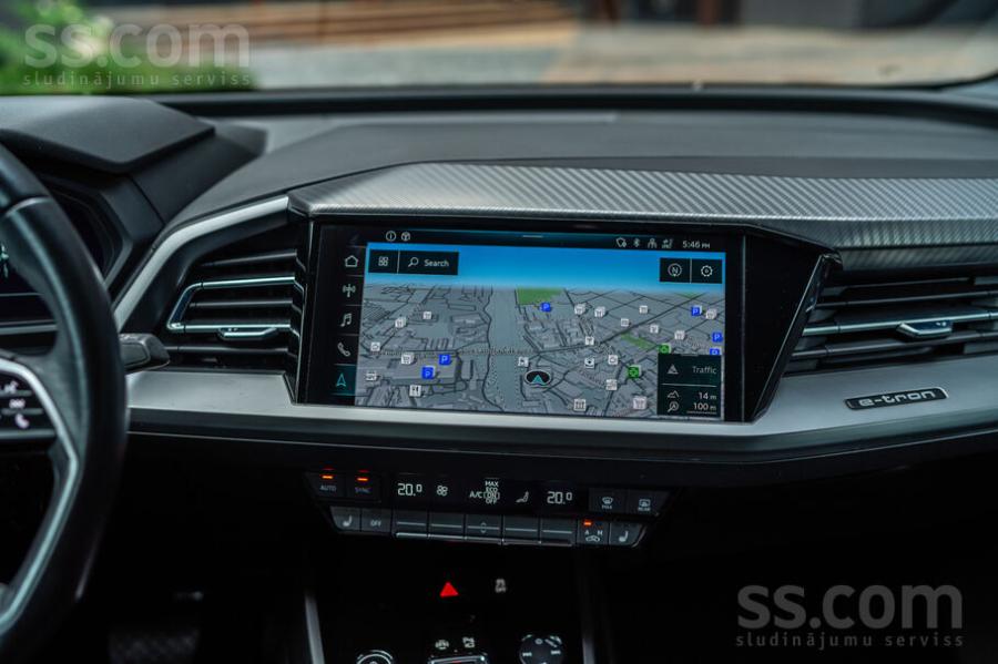 Pelēks Audi E-Tron 2022 Rīga, ar dzinēja tilpumu 0.00 L un nobraukumu 49 tūkst. km par 27990 €, foto 28 vietnē AUTOMOTO.COM.LV