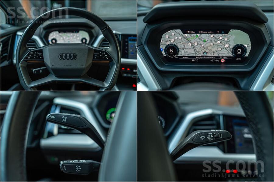 Pelēks Audi E-Tron 2022 Rīga, ar dzinēja tilpumu 0.00 L un nobraukumu 17 tūkst. km par 34500 €, foto 29 vietnē AUTOMOTO.COM.LV