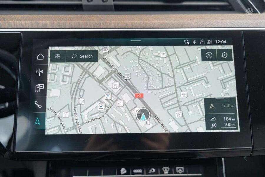 Grey Audi E-Tron 2022 in Vilnius, with an engine capacity of 0.00 L and mileage of 29 thousand km for 37450 €, photo 28 on AUTOMOTO.COM.LV